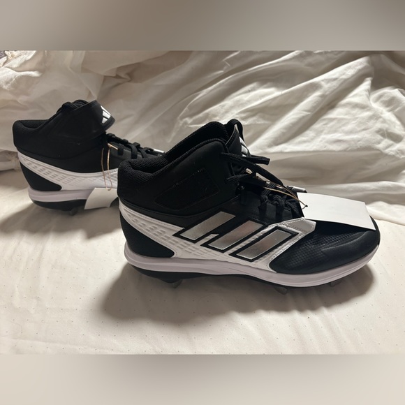 adidas | Shoes | Adidas Baseball Cleats Icon 8s Black And White | Poshmark